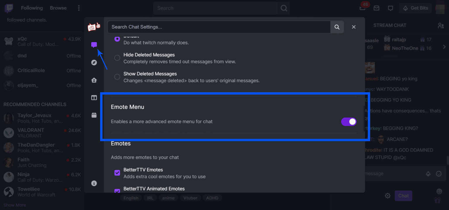 How To Use BTTV Emotes [2025 Emote Guide]
